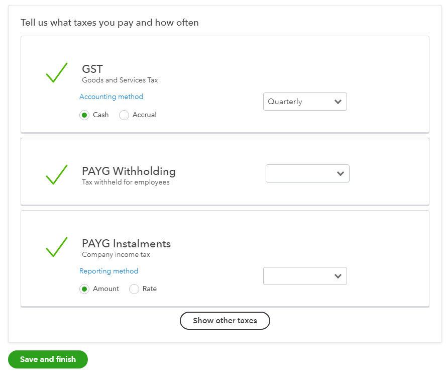 Handy tips on setting up GST and lodging BAS in QuickBooks Online ...